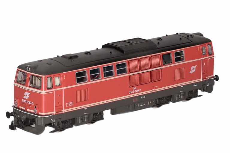 Klein Modellbahn H0 Diesellok ÖBB 2143 020-2 OVP • Vienna Antique